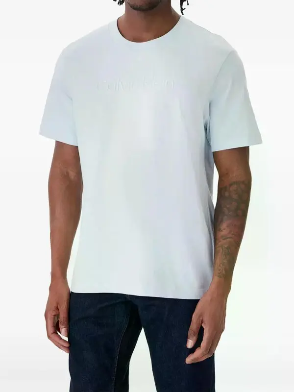 Calvin Klein Embossed T-shirt - Blue