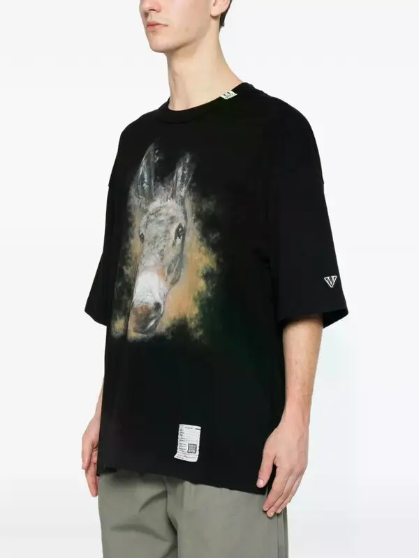 Mihara Yasuhiro Animal Graphic T-shirt
