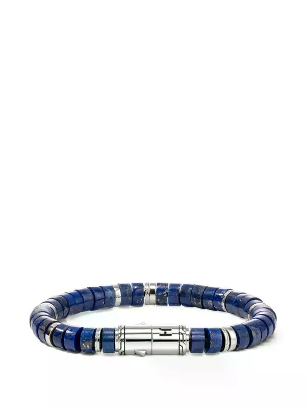 John Hardy Heishi Lapis Lazuli Bracelet - Silver