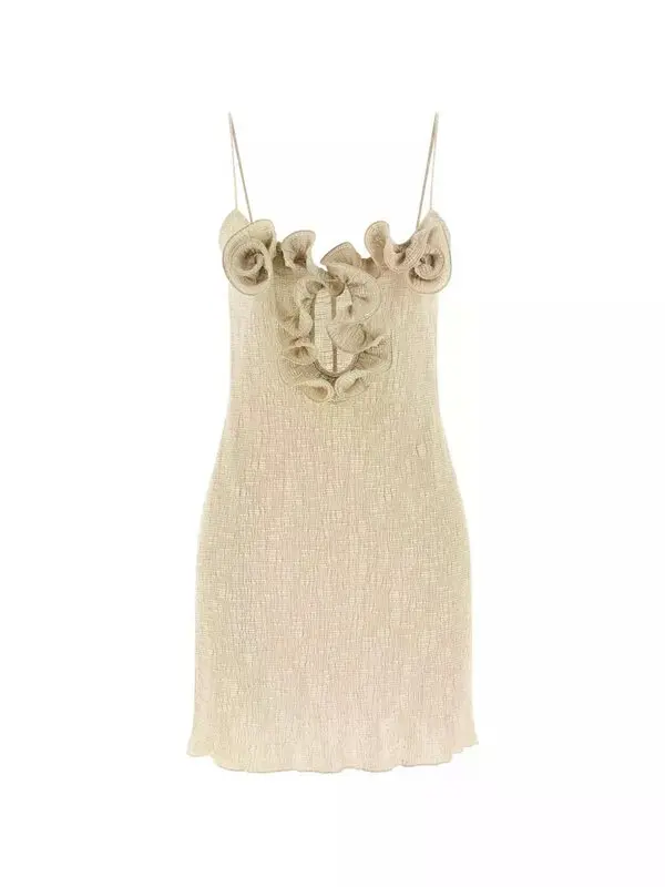 Magda Butrym Ruffled Mini Dress