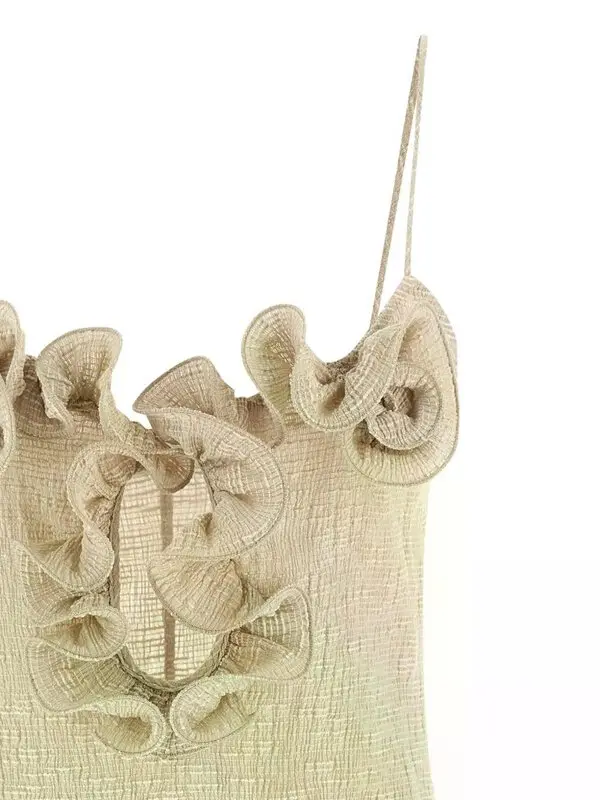 Magda Butrym Ruffled Mini Dress