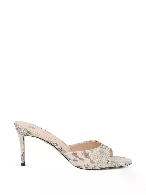 Roberto Festa Snake Print Pumps - Neutrals