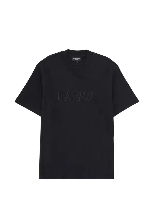 Emporio Armani Logo-detail T-shirt - Black