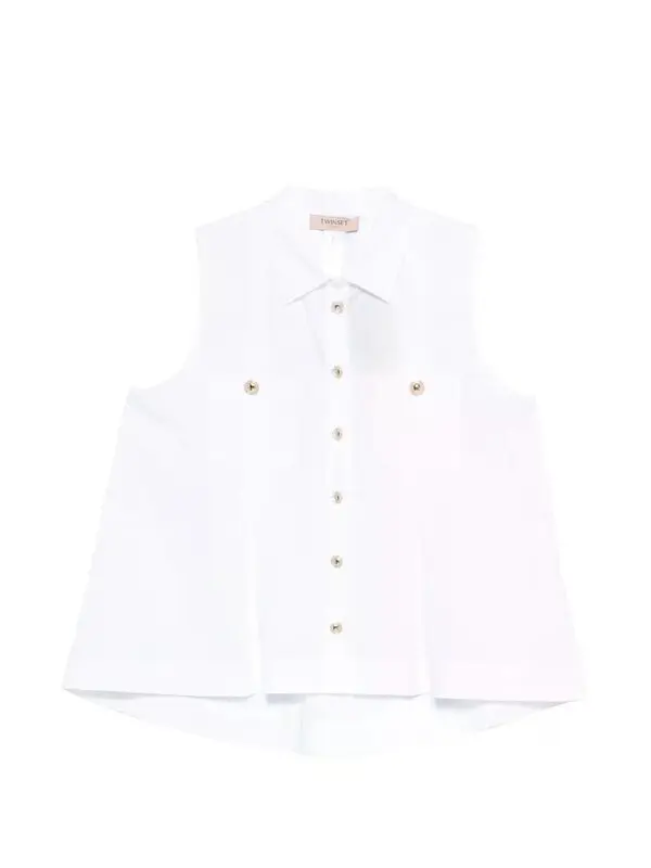 TWINSET Chest-pocket Shirt - White