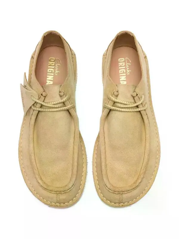 Clarks Nomad Suede Desert Boots - Neutrals