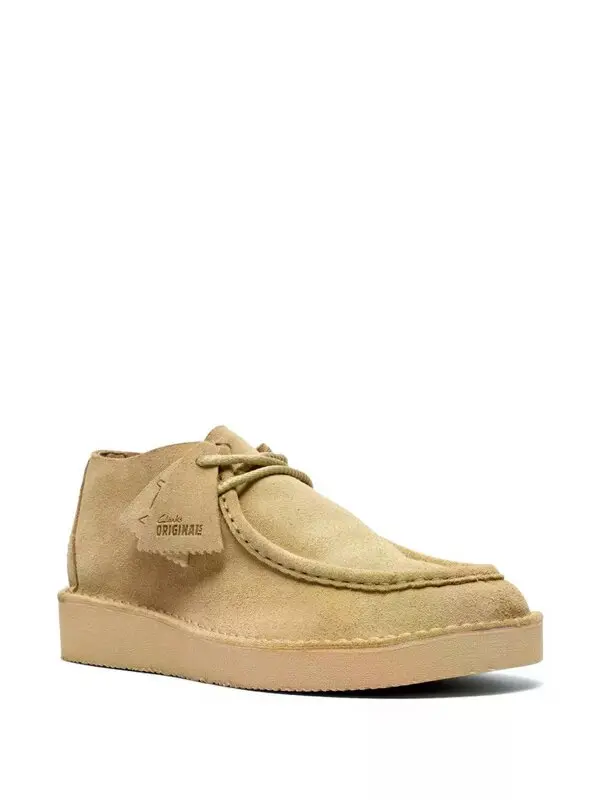 Clarks Nomad Suede Desert Boots - Neutrals