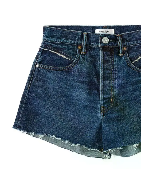Moussy Vintage Southborough Frayed Hem Shorts