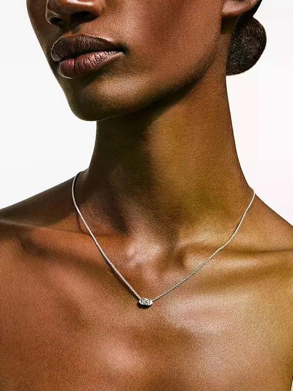 John Hardy Icon Stud Diamond Necklace - Silver