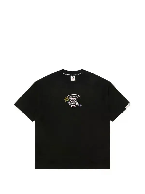 AAPE BY *A BATHING APE Floral-print T-shirt