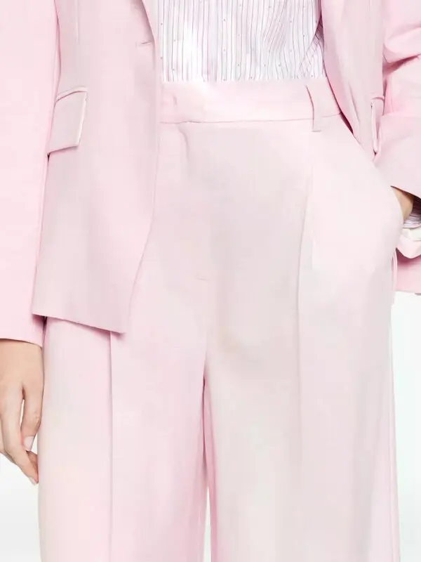 Marella Pleated Wide Leg Trousers