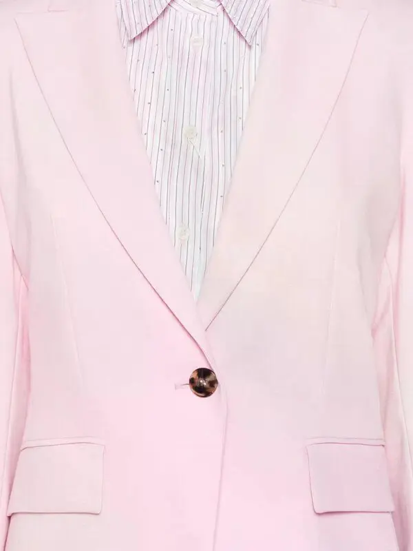 Marella Single-breasted Blazer With Pockets
