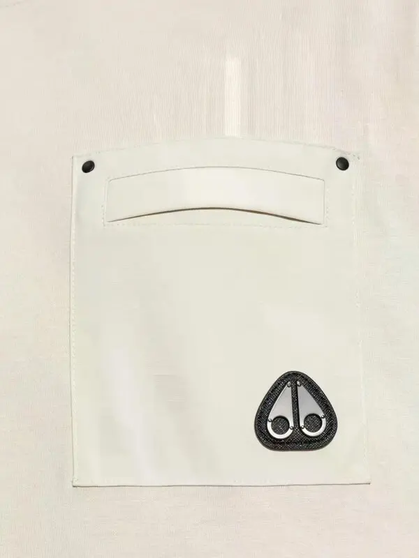 Moose Knuckles Pocket Logo T-shirt - Neutrals