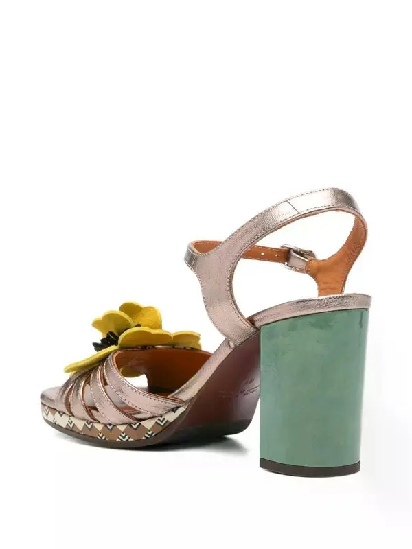 Chie Mihara Parlota Floral Leather Pumps