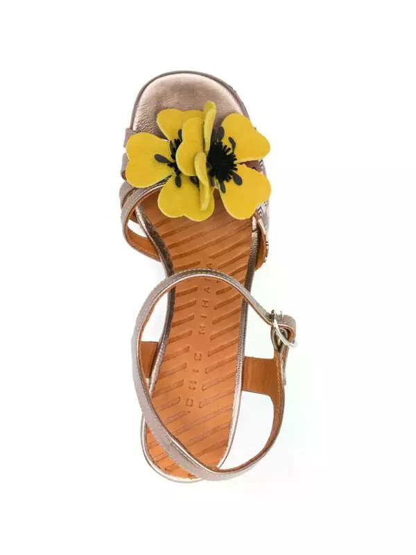 Chie Mihara Parlota Floral Leather Pumps