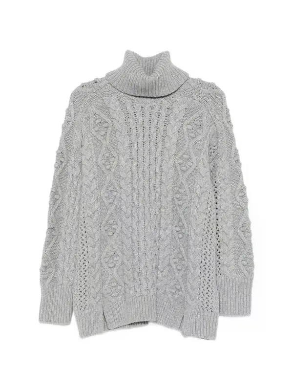 Loulou De Saison Anar Turtleneck Sweater - Grey