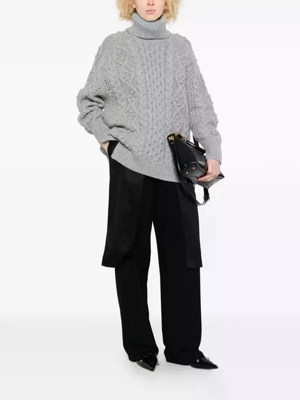 Loulou De Saison Anar Turtleneck Sweater - Grey