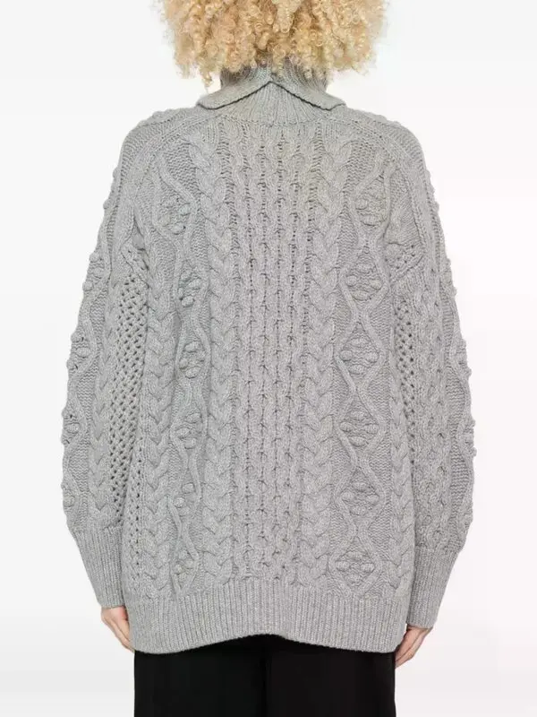 Loulou De Saison Anar Turtleneck Sweater - Grey