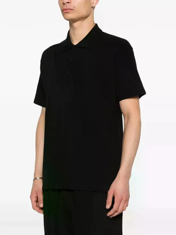 Yohji Yamamoto Point-collar Polo Shirt