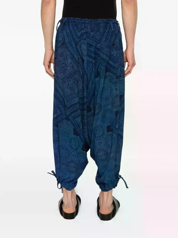 Yohji Yamamoto Tie-fastening Trousers