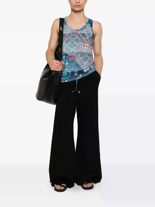 Yohji Yamamoto Sleeveless Scoop-neck Vest