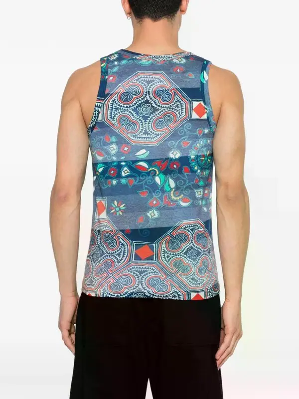 Yohji Yamamoto Sleeveless Scoop-neck Vest