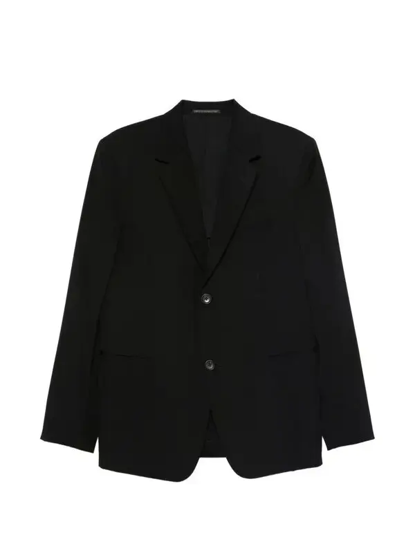 Yohji Yamamoto Button-up Blazer