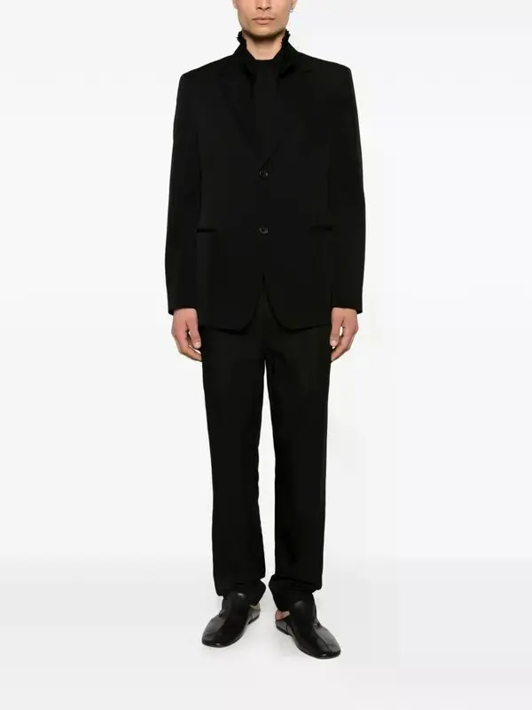 Yohji Yamamoto Button-up Blazer