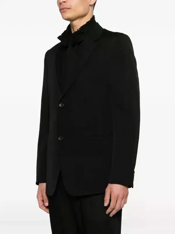 Yohji Yamamoto Button-up Blazer