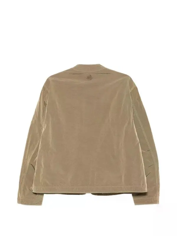 RANRA V-neck Jacket - Neutrals