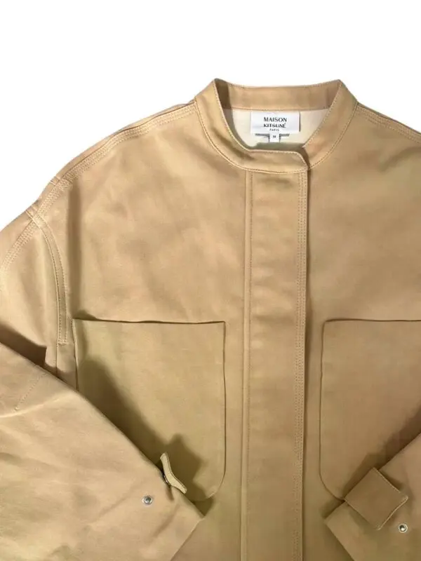 Maison Kitsuné Pocket-detailed Cotton Jacket