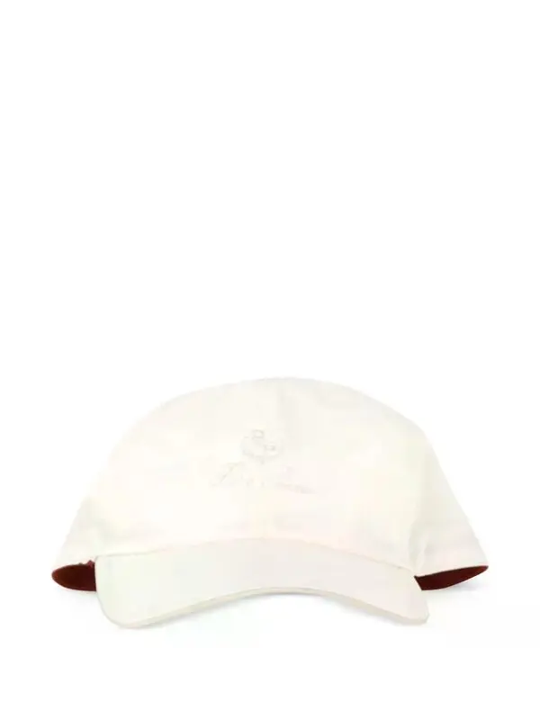 Loro Piana Logo-embroidered Baseball Cap - Neutrals