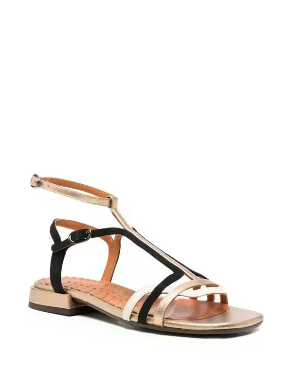 Chie Mihara Tylala Strap Sandals - Gold