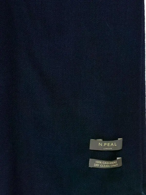N.peal Pashmina Stole - Blue