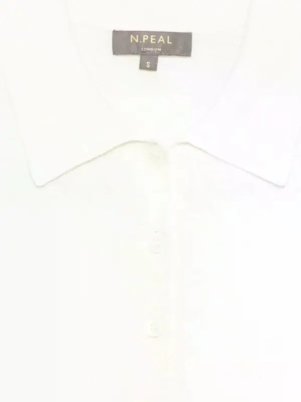 N.peal Selene Polo Shirt - White
