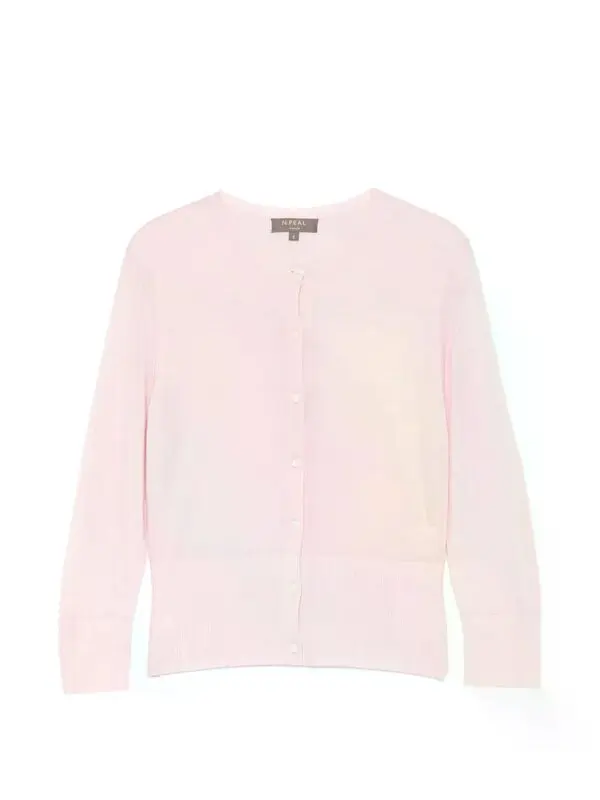 N.peal Darcie Cropped Cardigan - Pink