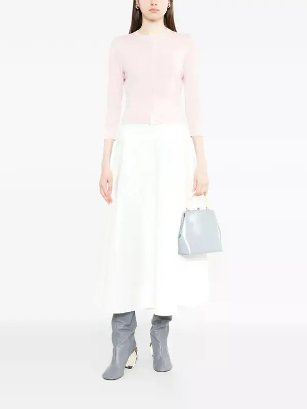 N.peal Darcie Cropped Cardigan - Pink