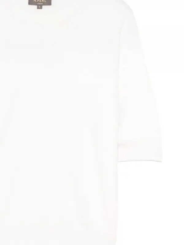 N.peal Crew-neck T-shirt - White