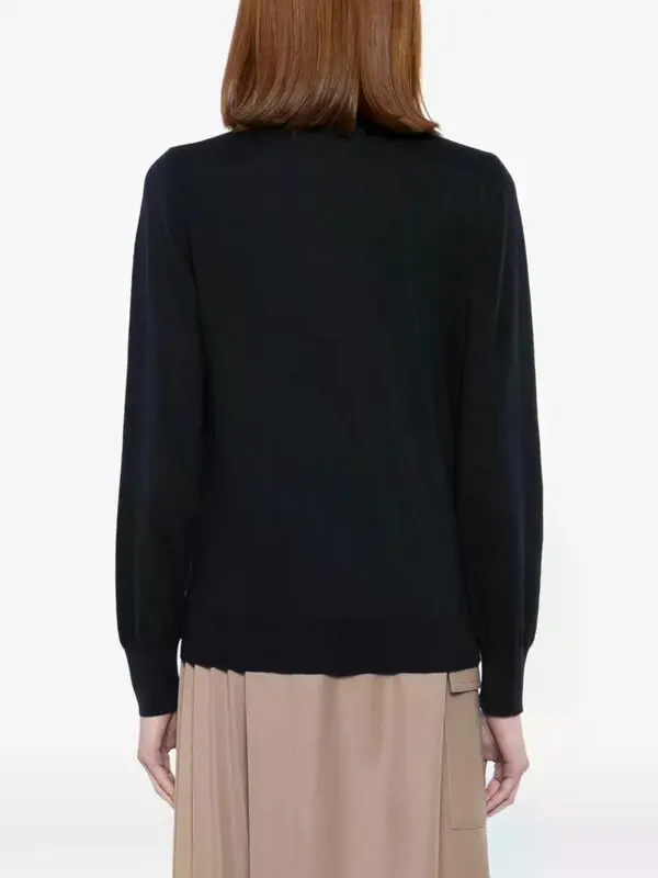 N.peal Long-sleeve V-neck Cardigan