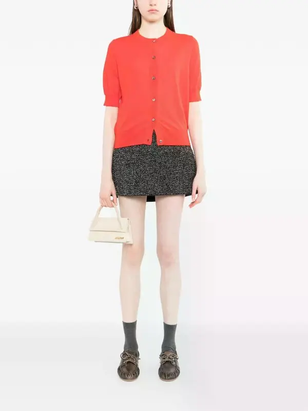 N.peal Short-sleeved Cardigan