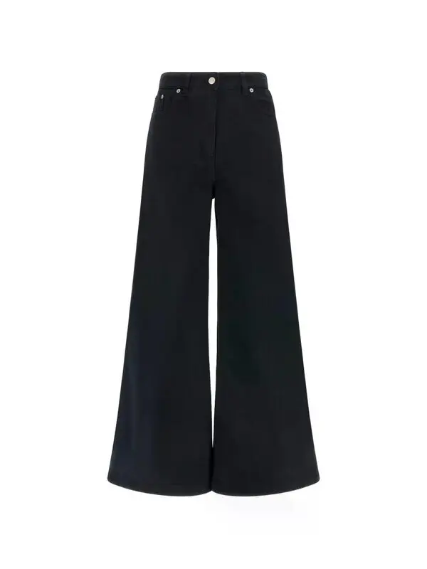 NUDE Tilda Flared-leg Trousers