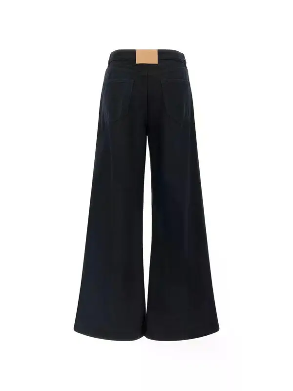 NUDE Tilda Flared-leg Trousers