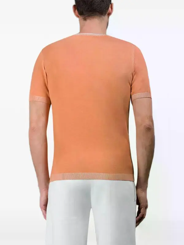 MOORER Crew Neck Short-sleeve Shirt