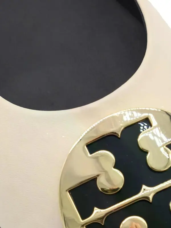 Tory Burch Logo-plaque Ballerinas - Neutrals