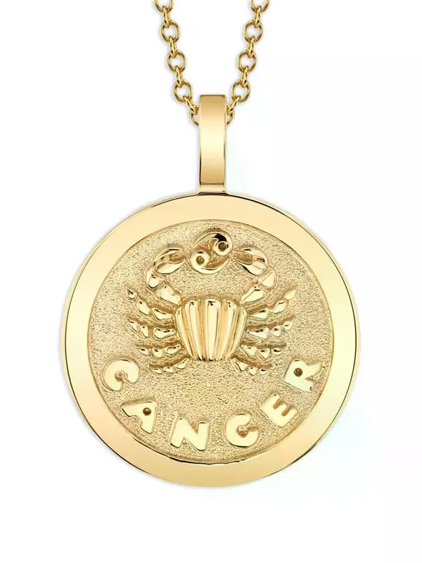 ANITA KO Cancer Zodiac Coin Pendant