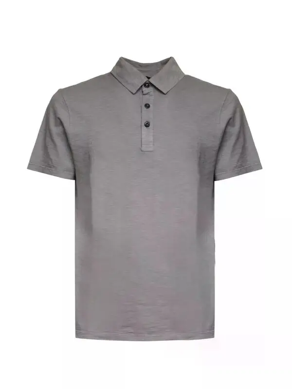 DONDUP Buttoned Polo Shirt - Grey