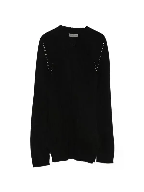 Yohji Yamamoto Ribbed Sweater