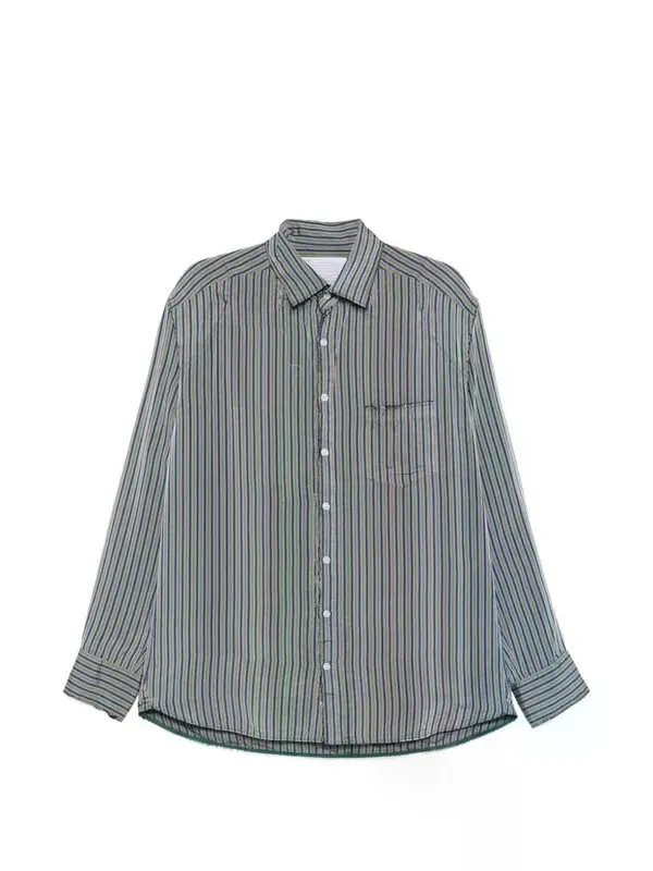 Kolor Striped-pattern Shirt