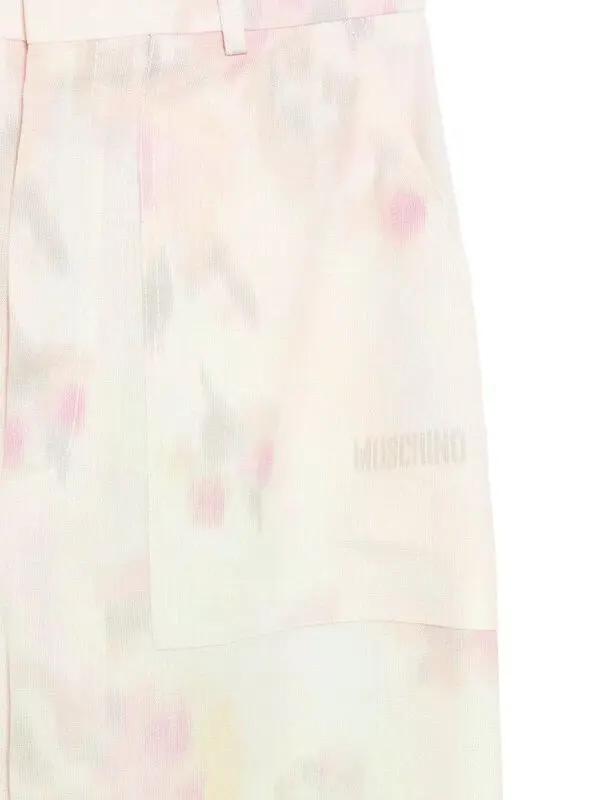 Moschino Floral-print Trousers
