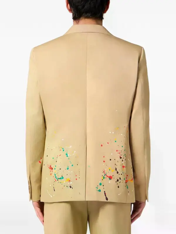 Philipp Plein Paint-splash Blazer