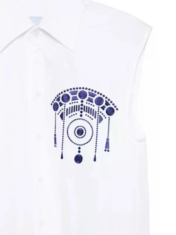 Seafarer Printed Sleeveless Top